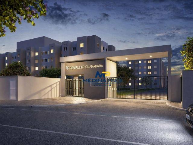 Apartamento em Neves, São Gonçalo/RJ de 46m² 2 quartos à venda por R$ 186.900,00