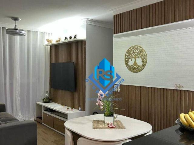 Apartamento em Nova Petrópolis, São Bernardo do Campo/SP de 60m² 3 quartos à venda por R$ 493.900,00