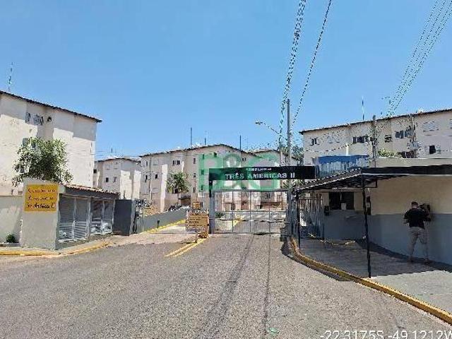 Apartamento em Núcleo Habitacional Vereador Edson Francisco da Silva, Bauru/SP de 51m² 2 quartos à v