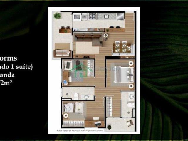 Apartamento em Palmeiras de São José, São José dos Campos/SP de 0m² 3 quartos à venda por R$ 630.000