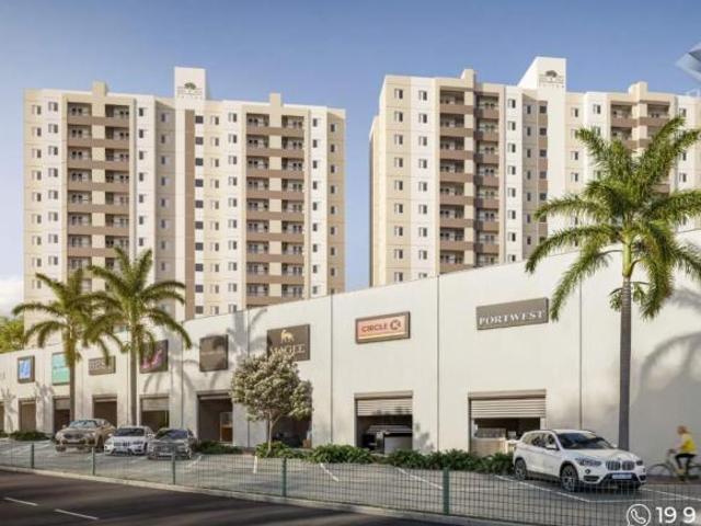 Apartamento em Parque Gabriel, Hortolândia/SP de 56m² 2 quartos à venda por R$ 367.025,00