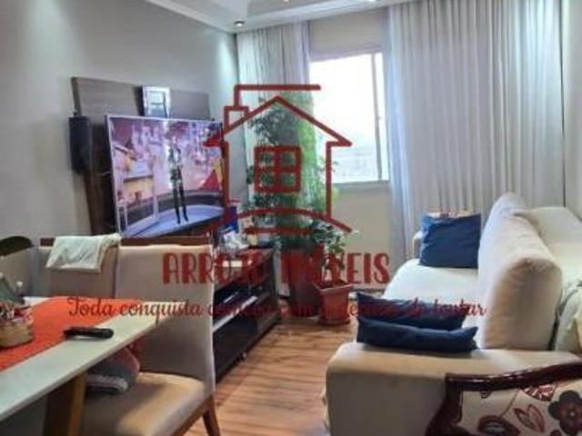 Apartamento em Parque das Nações, Santo André/SP de 51m² 2 quartos à venda por R$ 296.000,00