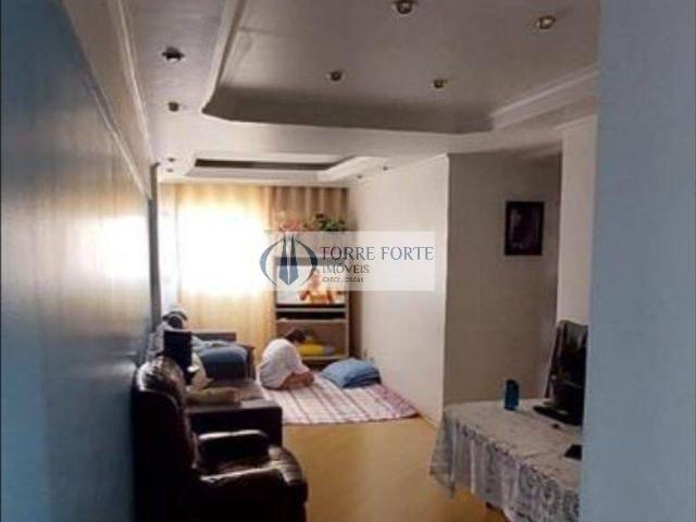 Apartamento em Parque das Nações, Santo André/SP de 80m² 3 quartos à venda por R$ 425.400,00