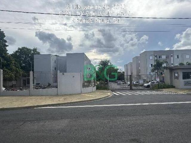 Apartamento em Parque São Sebastião, Ribeirão Preto/SP de 44m² 2 quartos à venda por R$ 106.667,03
