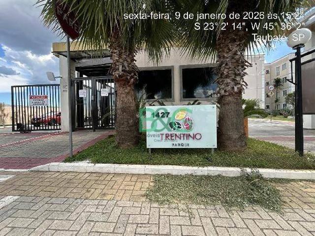 Apartamento em Parque Senhor do Bonfim, Taubaté/SP de 41m² 2 quartos à venda por R$ 111.716,50