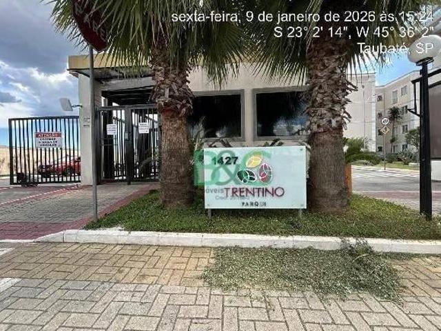 Apartamento em Parque Senhor do Bonfim, Taubaté/SP de 41m² 2 quartos à venda por R$ 111.816,50