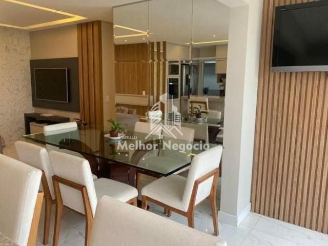 Apartamento em Parque Residencial Carvalho de Moura, Campinas/SP de 103m² 3 quartos à venda por R$ 1