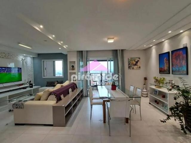 Apartamento em Parque Residencial Aquarius, São José dos Campos/SP de 122m² 3 quartos à venda por R$