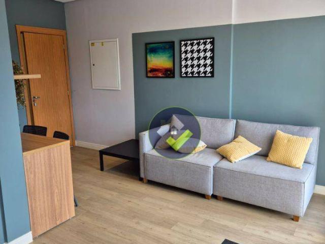Apartamento em Parque Residencial das Camélias, Bauru/SP de 56m² 2 quartos à venda por R$ 349.900,00