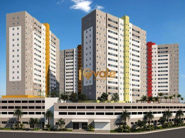 Apartamento em Parque Residencial Flamboyant, São José dos Campos/SP de 65m² 3 quartos à venda por R$ 479.900,00