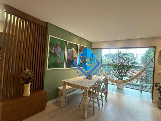 Apartamento em Paulicéia, São Bernardo do Campo/SP de 84m² 2 quartos à venda por R$ 589.000,00