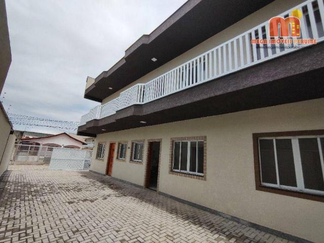 Apartamento em, Peruíbe/SP de 36m² 1 quartos à venda por R$ 295.000,00 ou para locação R$ 1.750,00/mes