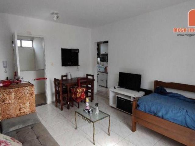 Apartamento em, Peruíbe/SP de 56m² 1 quartos à venda por R$ 280.000,00 ou para locação R$ 1.700,00/