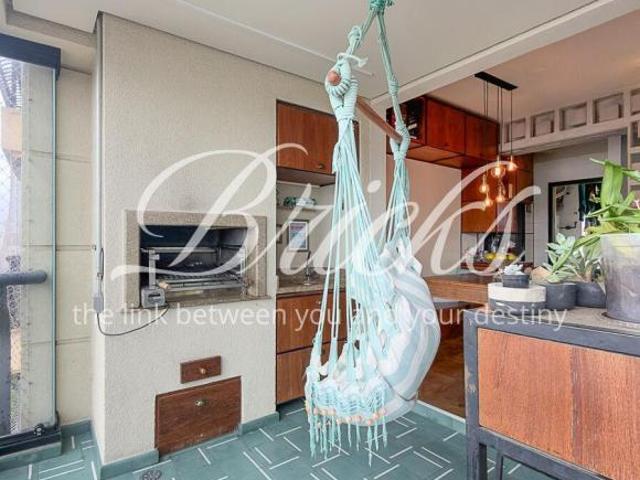 Apartamento em perdizes com 158 metros com vista