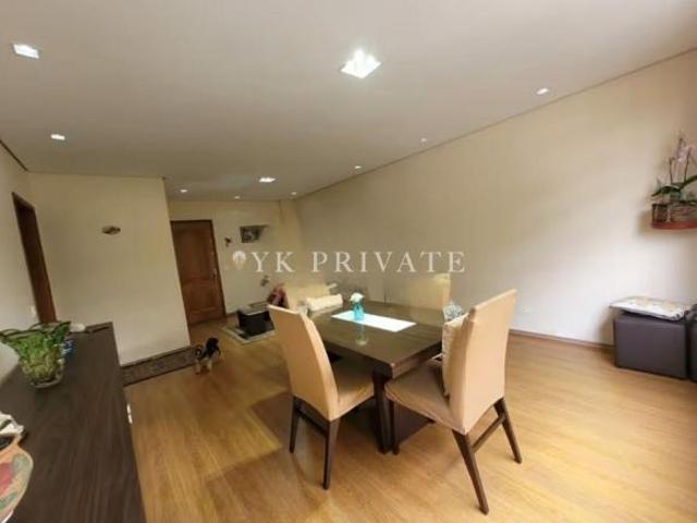 Apartamento em Perdizes de 123m² com 3 dormitórios sendo 1 suíte e 1 vaga
