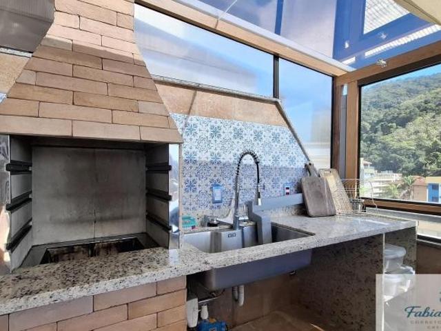 Apartamento em Perequê Açu, Ubatuba/SP de 100m² 2 quartos à venda por R$ 1.500.000,00