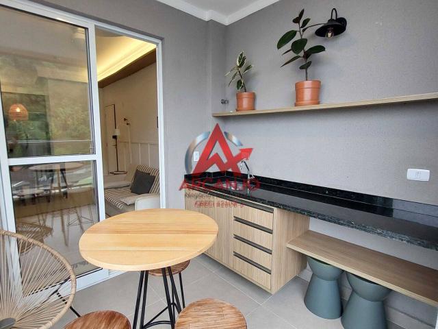 Apartamento em Perequê Açu, Ubatuba/SP de 65m² 2 quartos à venda por R$ 694.000,00