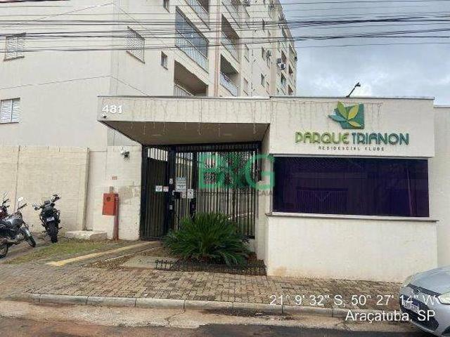 Apartamento em Petit Trianon, Araçatuba/SP de 57m² 2 quartos à venda por R$ 128.035,66