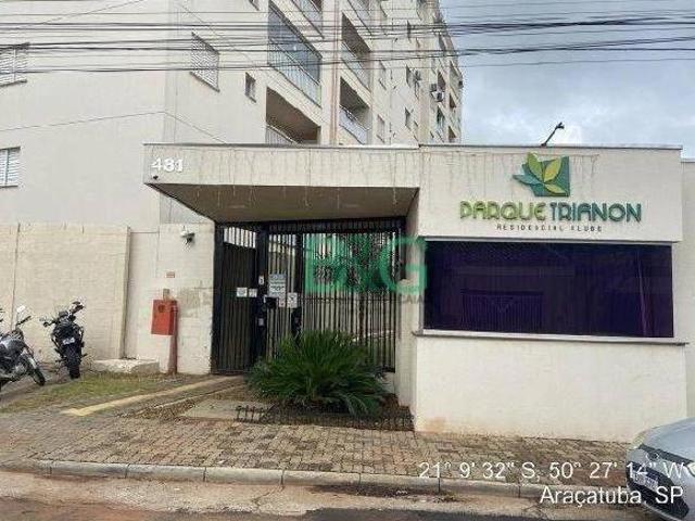 Apartamento em Petit Trianon, Araçatuba/SP de 57m² 2 quartos à venda por R$ 128.135,66