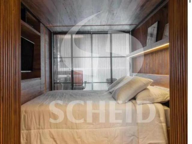 Apartamento em Pinheiros, 44m2 1 Vaga Mobiliado