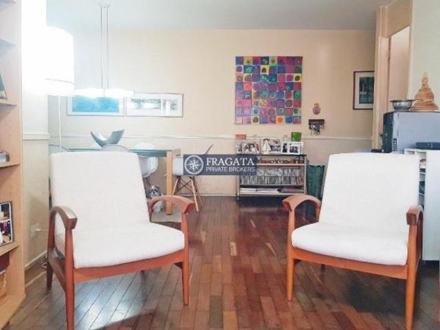 Apartamento em Pinheiros com 117 m² com 3 quartos e 1 vaga