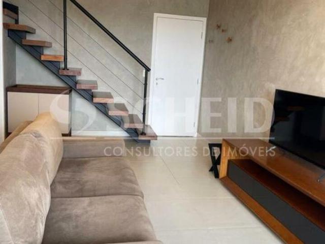 APARTAMENTO EM PINHEIROS! DUPLEX COM 1 SUÍTE ANDAR ALTO