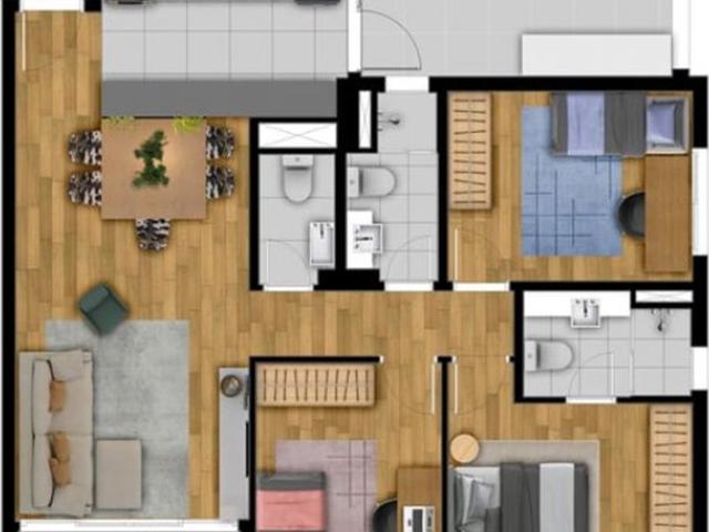 Apartamento em Pinheiros, São Paulo/SP de 111m² 3 quartos à venda por R$ 2.163.900,00