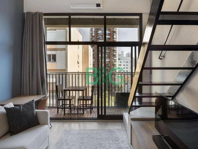 Apartamento em Pinheiros, São Paulo/SP de 33m² 1 quartos à venda por R$ 568.000,00