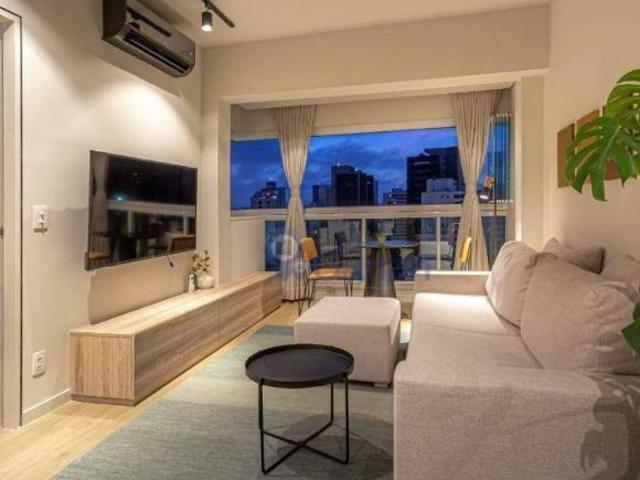 Apartamento em Pinheiros, São Paulo/SP de 39m² 1 quartos à venda por R$ 851.000,00 ou para locação R