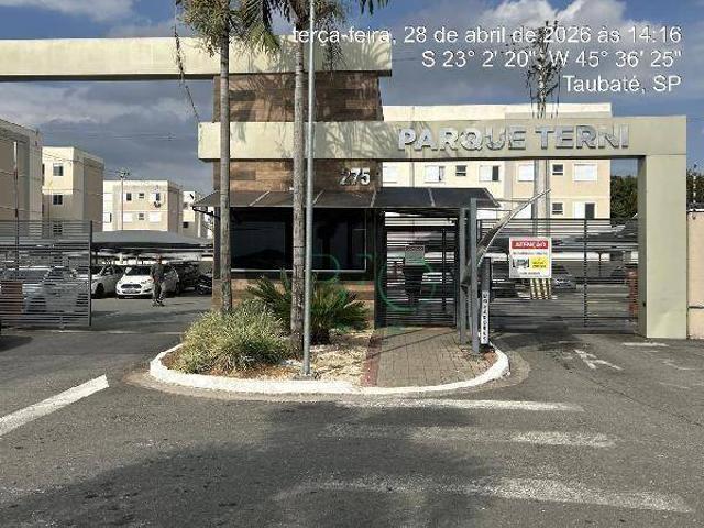 Apartamento em Piracangaguá Chácara Flórida, Taubaté/SP de 40m² 2 quartos à venda por R$ 123.200,35