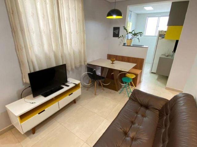 Apartamento em Piracicamirim, Piracicaba/SP de 45m² 2 quartos para locação R$ 1.600,00/mes