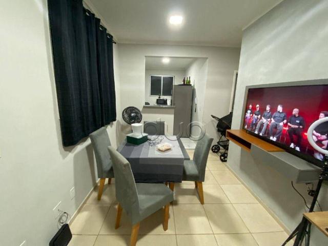 Apartamento em Piracicamirim, Piracicaba/SP de 48m² 2 quartos à venda por R$ 169.000,00