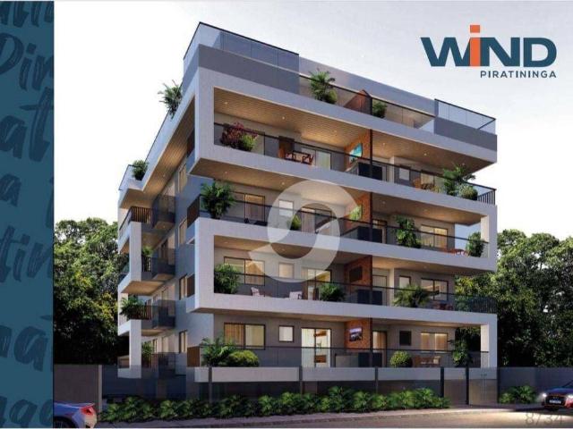 Apartamento em Piratininga, Niterói/RJ de 54m² 1 quartos à venda por R$ 664.900,00