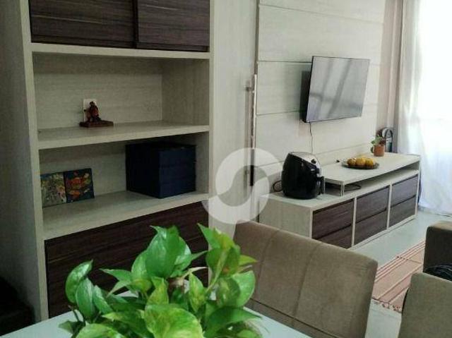 Apartamento em Piratininga, Niterói/RJ de 58m² 2 quartos à venda por R$ 369.900,00