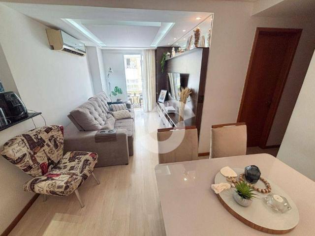 Apartamento em Piratininga, Niterói/RJ de 59m² 2 quartos à venda por R$ 389.000,00