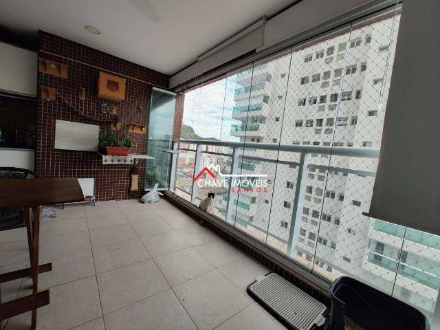 Apartamento em Pompéia, Santos/SP de 87m² 3 quartos à venda por R$ 1.049.900,00