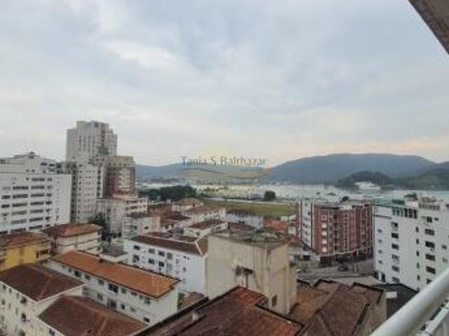 Apartamento em Ponta da Praia, Santos/SP de 50m² 1 quartos para locação R$ 4.500,00/mes