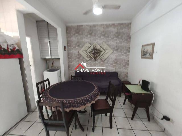 Apartamento em Ponta da Praia, Santos/SP de 55m² 1 quartos à venda por R$ 349.000,00