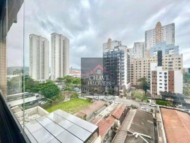 Apartamento em Ponta da Praia, Santos/SP de 65m² 2 quartos à venda por R$ 1.100.000,00
