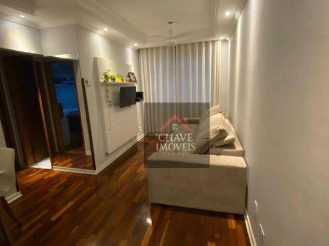 Apartamento em Ponta da Praia, Santos/SP de 65m² 2 quartos à venda por R$ 389.000,00