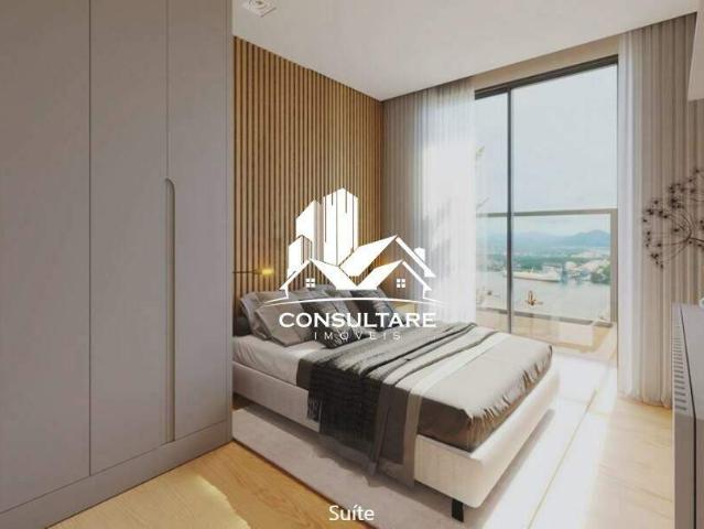 Apartamento em Ponta da Praia, Santos/SP de 65m² 2 quartos à venda por R$ 898.000,00
