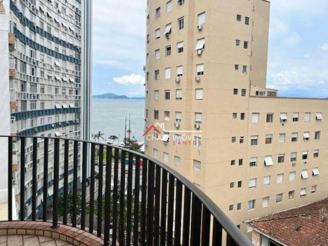 Apartamento em Ponta da Praia, Santos/SP de 66m² 1 quartos à venda por R$ 480.000,00 ou para locação