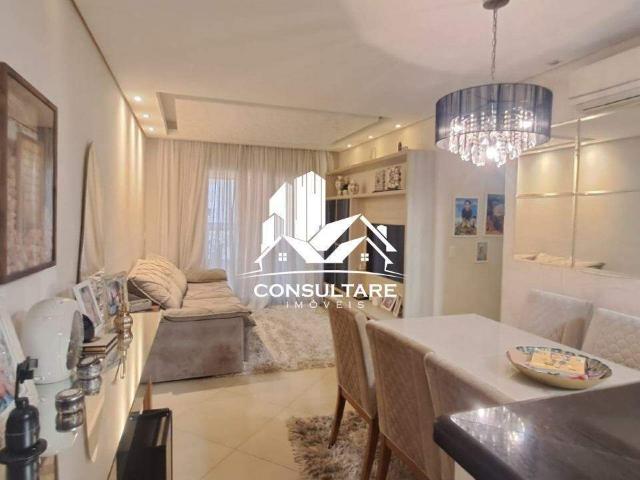 Apartamento em Ponta da Praia, Santos/SP de 92m² 3 quartos à venda por R$ 849.000,00