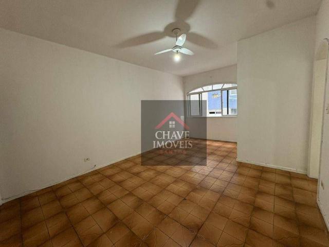 Apartamento em Ponta da Praia, Santos/SP de 94m² 2 quartos para locação R$ 4.000,00/mes