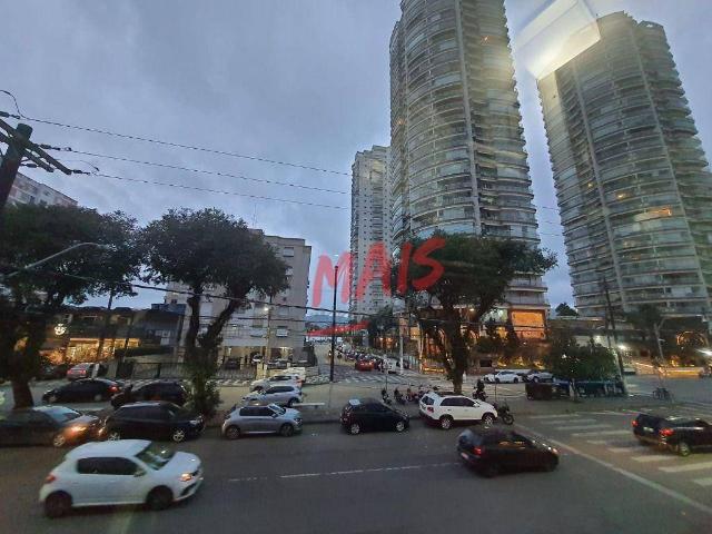 Apartamento em Ponta da Praia, Santos/SP de 121m² 3 quartos à venda por R$ 929.900,00