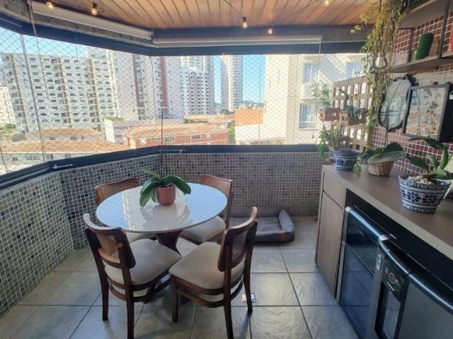 Apartamento em Ponta da Praia, Santos/SP de 125m² 3 quartos à venda por R$ 869.900,00