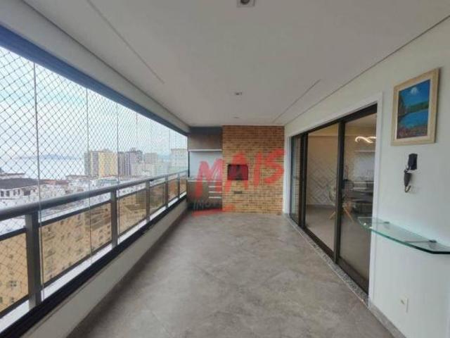 Apartamento em Ponta da Praia, Santos/SP de 132m² 3 quartos à venda por R$ 1.790.000,00 ou para loca