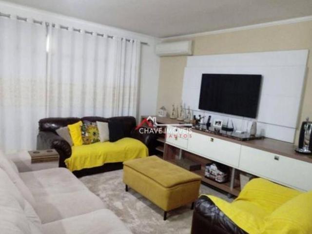 Apartamento em Ponta da Praia, Santos/SP de 154m² 3 quartos à venda por R$ 1.220.000,00