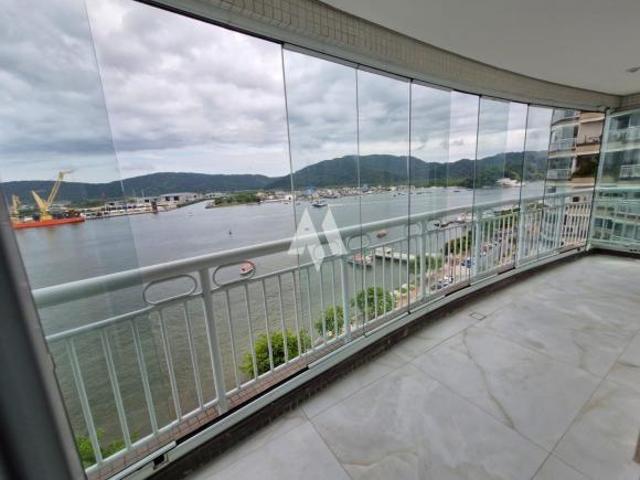 Apartamento em Ponta da Praia, Santos/SP de 199m² 3 quartos à venda por R$ 2.800.000,00