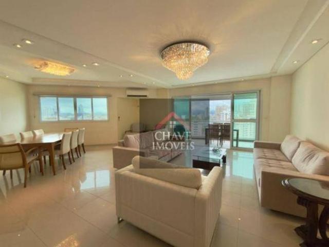 Apartamento em Ponta da Praia, Santos/SP de 199m² 3 quartos à venda por R$ 2.800.000,00